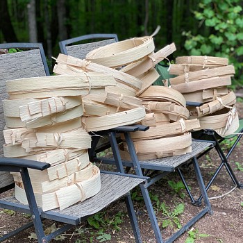 Black Ash Basketry Sampler: From Log to Splint
