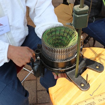 The Magic and Mechanics of the Antique Circular Sock Knitting Machine