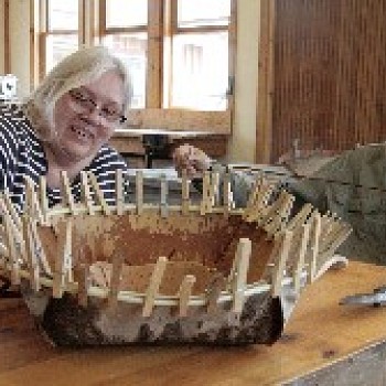 Wild Rice Winnowing Tray: Craft Your Own, North House Folk School Course