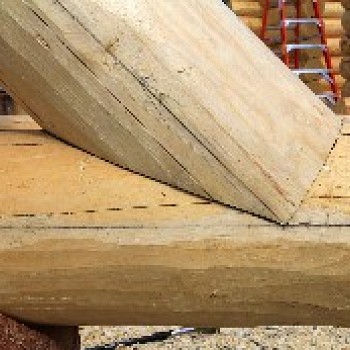 Advanced Mitered Log Joinery, North House Folk School Course