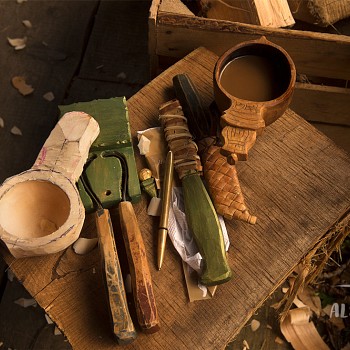 Kuksa Carving Traditional Scandinavian Drinking Cup, North House Folk ...