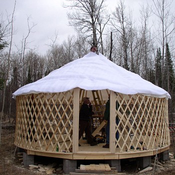 Yurt Building Design and Construction, North House Folk School Course